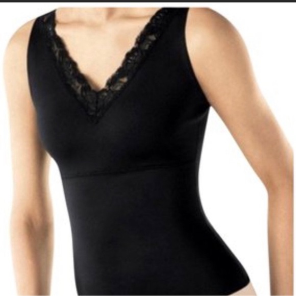 SPANX | Intimates & Sleepwear | Spanx Black Compression Shapewear V ...